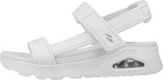 Skechers Femme, Chaussures, Blanc, Taille: 39 EU Sandales D&eacute;contract&eacute;es &agrave; Enfiler