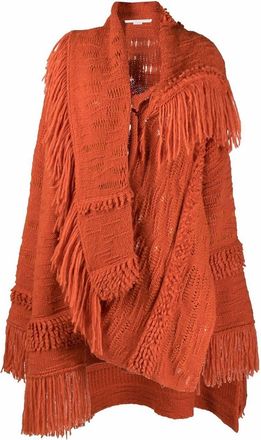 Stella McCartney Knielanger Mantel - Orange