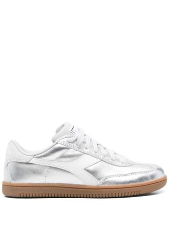 Diadora baskets Ketallic en cuir - Gris