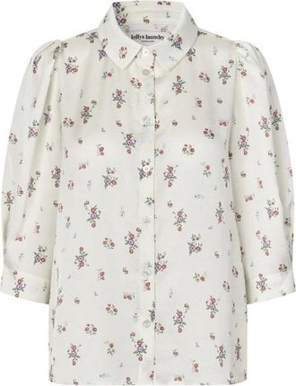 Lollys Laundry Femme, Blouses et Chemises, Blanc, Taille: 38 FR Chemises