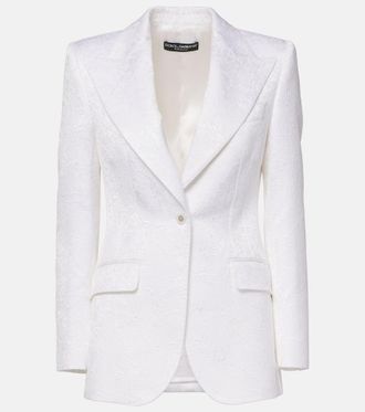 Dolce & Gabbana Blazer Capri Turlington aus Brokat