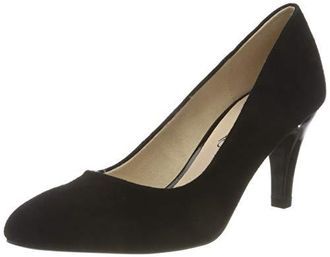 Caprice 9-9-22405-26 Escarpins Femme Suede Noire 36 EU Femme 9-9-22405-26 Escarpins, 36 EU