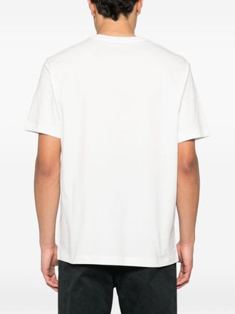 Emporio Armani Milano Graphic Print T-Shirt - White