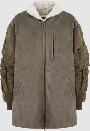 Isabel Marant Manteau Evina Kaki