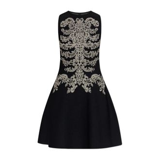 Alexander McQueen Damen, Kleider, Schwarzk, SGr&ouml;&szlig;e