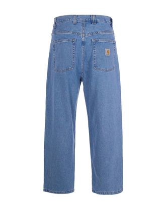 Carhartt Work in Progress Mens Jeans Brandon Blue Cotton (smith Denim)