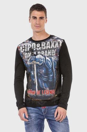 Cipo & Baxx T-Shirt Sweatshirts mit coolem Print