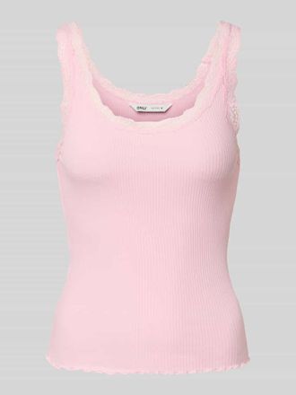 Only Regular Fit Tank Top mit Frill am Saum Modell SARA