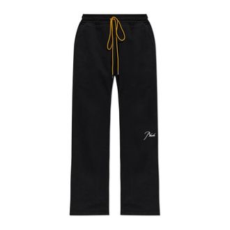 Rhude Wide-Leg Sweatpants - - Trousers - Herren - Schwarzk - L