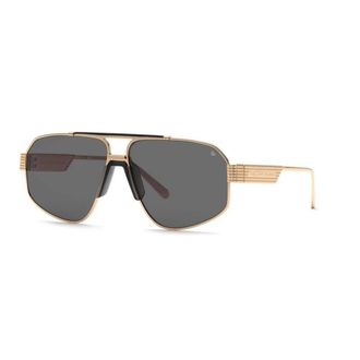 Philipp Plein Aviator Sonnenbrille - - Accessories - Herren - Schwarzk - 63 MM