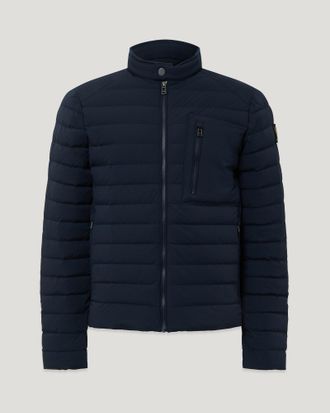 Belstaff Veste Chassis Pour Homme Lightweight Stretch Down Bleu Encre Fonc&eacute; 2xl