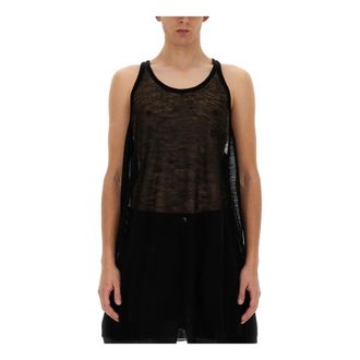 Rick Owens Maglia Tank Top - - Tops - Herren - Schwarzk - ONE SIZE