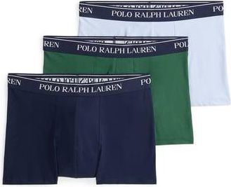 Polo Ralph Lauren Lot de 3 boxers en coton