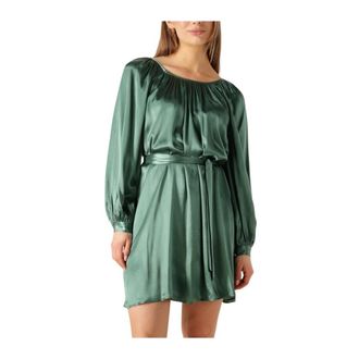 Greek Archaic Kori Dunkelgr&uuml;ner Mini-Kleid-Charm - - Dresses - Damen - Gr&uuml;n - M