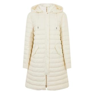 Herno Wattierte Jacke mit Kapuze - - Coats - Damen - Wei&szlig; - 2XL