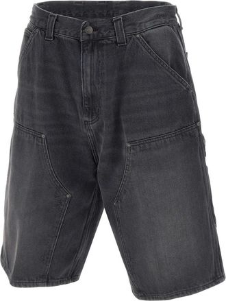 Carhartt Work in Progress Homme, Shorts, Noir, Taille: S OG Aden Double Knee Short