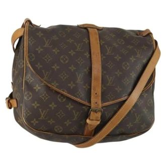 Louis Vuitton Sac bandouli&egrave;re vintage en toile Pre-owned - Femme - Pre-owned - Brun - Taille: ONE Size