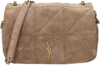 Saint Laurent Jamie 4.3 Femmes Sac Bandouli&egrave;re Daim Beige/Rose