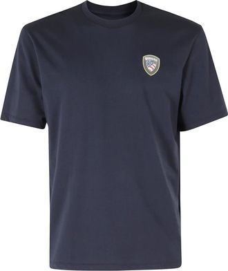 Blauer Homme, Tops, Bleu, Taille: M Faxon T-Shirt
