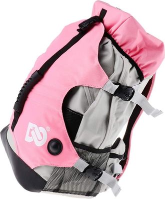 Perfeclan Skate Aufbewahrungstasche Skateschuhe Rucksack mit Reflektierende Streifen für Rollschuhen, Inline-Skates, und Eislaufschuhen, Rosa