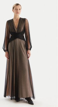 Twin-Set Abendkleid 252TT2021 Schwarz Regular Fit