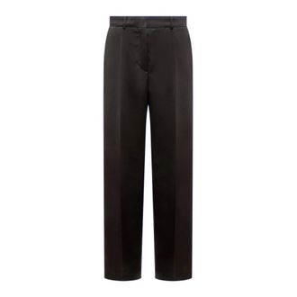 Lanvin Femme, Pantalons, Noir, Taille: 38 FR Pantalon Jambe Large