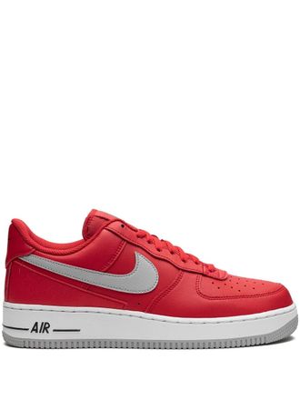 Nike baskets Air Force 1 Technical Stitch - Rouge