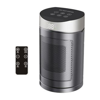 Generico Radiateur et ventilateur combin&eacute;s | 6 modes r&eacute;glables - Radiateurs &eacute;lectriques portables | Mini chauffage silencieux protection surchauffe et retour p