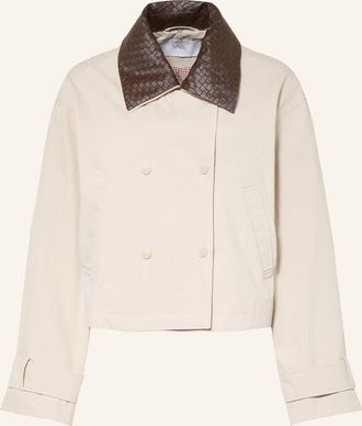 Y.A.S. Kastenjacke Mit Abnehmbarem Kragen beige