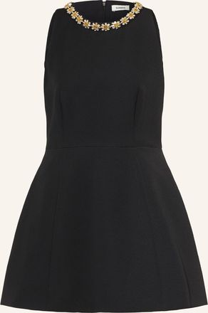 Sandro Sandro Kleid Mit Schmucksteinen schwarz