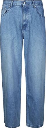 Arte Homme, Jeans, Bleu, Taille: W30 Circle Logo Pocket Pants