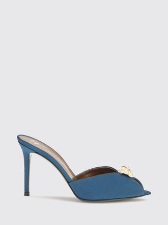 Giuseppe Zanotti Mules en twill brod&eacute; avec cristaux