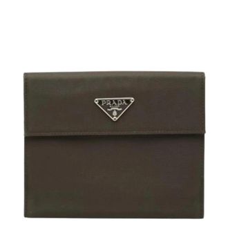 Prada Pre-owned Geldb&ouml;rse (bi-fold) - - Pre-owned - Damen - Braun - ONE SIZE