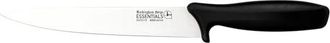 Rockingham Forge Tranchiermesser 20 cm - Leichte, scharfe K&uuml;chenmesser aus rostfreiem Stahl mit schwarzem Griff