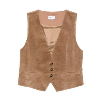 Marella Gilet Mllacinoso - - Jackets - Damen - Braun - L