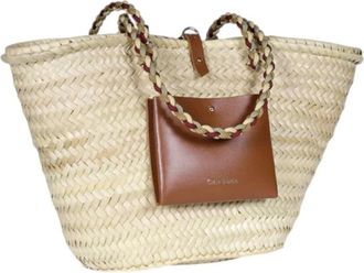 CRAIE STUDIO Femme, Sacs, Beige, Taille: ONE Size Panier Holiday