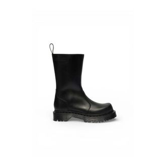 Dr. Martens Ankle Lederstiefel mit Rei&szlig;verschluss - - Shoes - Damen - Schwarzk - 38 EU
