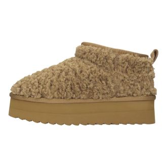 Colors Of California Stiefeletten aus Kunstpelz - - Shoes - Damen - Beige - 37 EU
