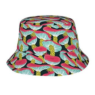 Generic Mode Chapeau Bob Champignon Hippie Chapeaux de Soleil de Plage Pliable Extérieur Casquette pour Vacances Randonnée Hommes
