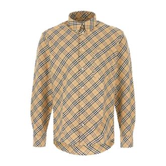 Burberry Homme, Chemises, Beige, Taille: M Chemises &Eacute;l&eacute;gantes pour Hommes et Femmes