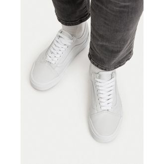 Vans Sneakers aus Stoff Vans Old Skool VN000E9TBPG1 Wei&szlig;