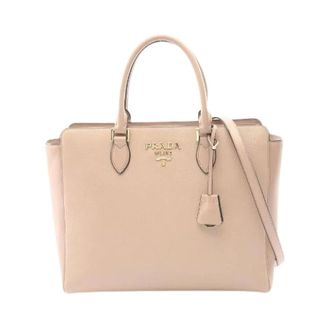 Prada Sac cabas en cuir Saffiano Pre-owned - Femme - Pre-owned - Rose - Taille: ONE Size