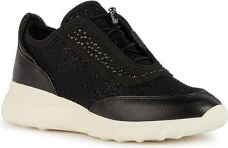 Geox Femme D Alleniee C Basket, Noir, 38 EU