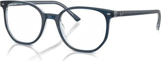 Ray-Ban unisex, Accessoires, Bleu, Taille: 50 MM Elliot Optical Frame