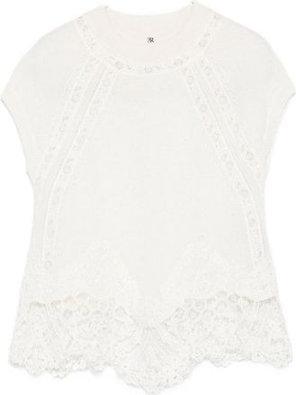 Ermanno Scervino Top - Wei&szlig;