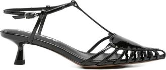Bibi Lou Femme, Chaussures, Noir, Taille: 35 EU Sandales &agrave; d&eacute;coupes
