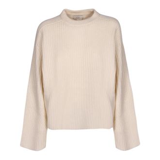 Loulou Studio Damen, Strickwaren, Wei&szlig;, SGr&ouml;&szlig;e