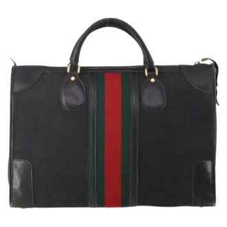 Gucci Sac &agrave; main vintage doccasion - Femme - Pre-owned - Noir - Taille: ONE Size