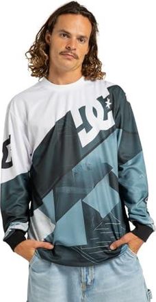 DC Burn Out - T-Shirt &agrave; Manches Longues - Homme - M - Noir