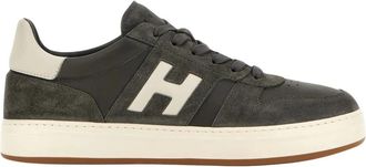 Hogan Homme, Chaussures, Gris, Taille: 43 EU Baskets